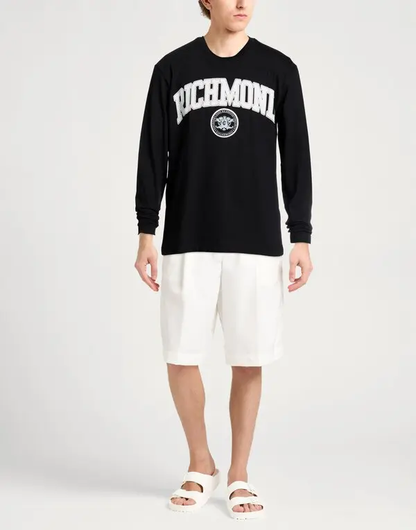 John Richmond T-shirt Size Cotton - Black