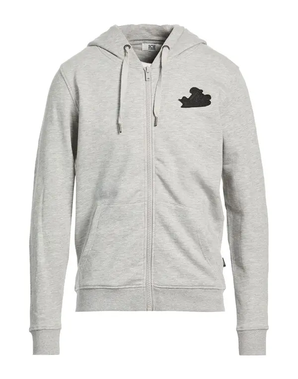 Iceberg Full Zip Hoodie With Embroidered Logo
