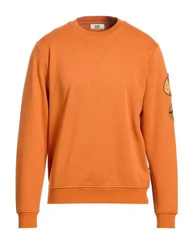 Iceberg Crewneck Sweatshirt With Patches - Orange
