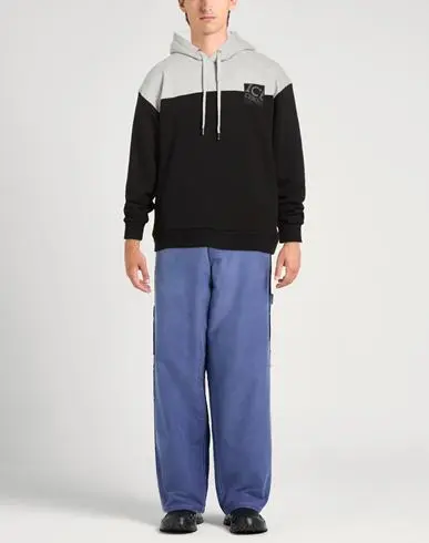 Iceberg Two-tone Cotton And Polyester Hooded Sweatshirt
