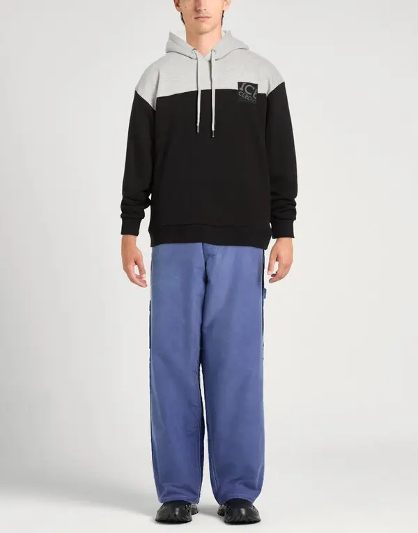Iceberg Two-tone Cotton And Polyester Hooded Sweatshirt
