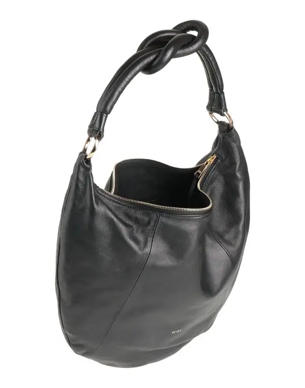 N°21 Maxi Hobo Bag In Leather