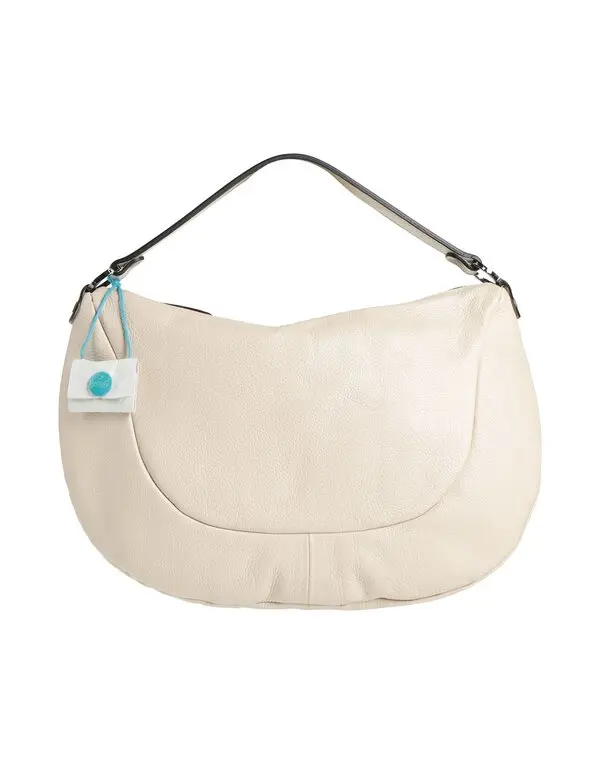 GABS Calfskin Hobo Bag - Cream