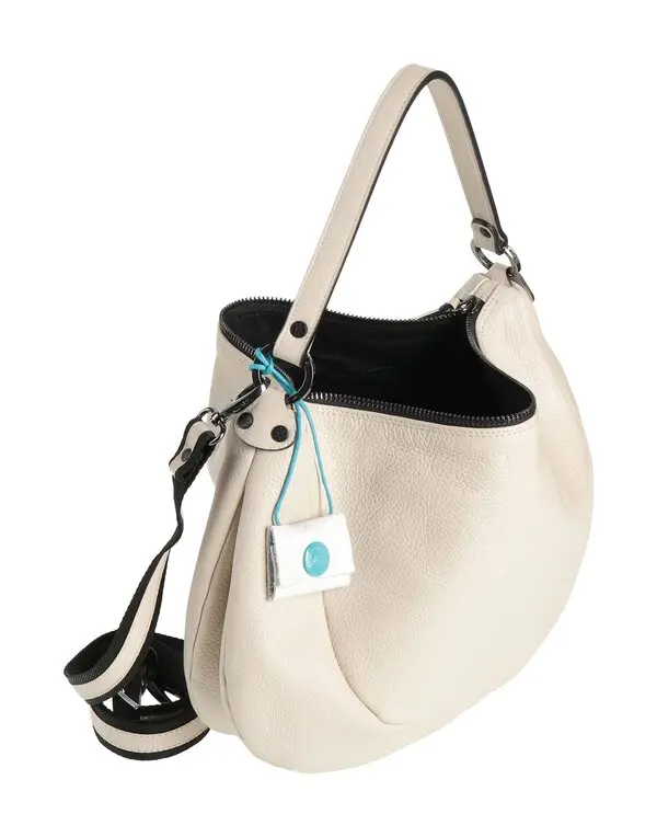GABS Calfskin Hobo Bag - Cream