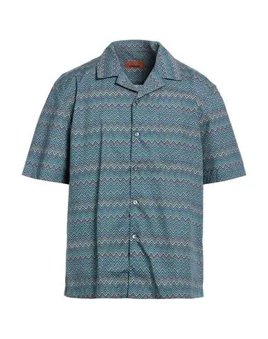 Missoni Shirt Size Cotton - Deep Teal