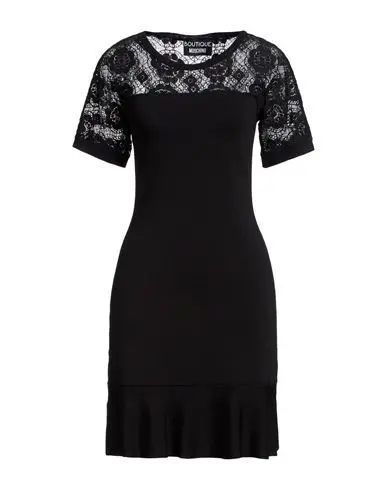Moschino Mini Dress With Lace Sleeves