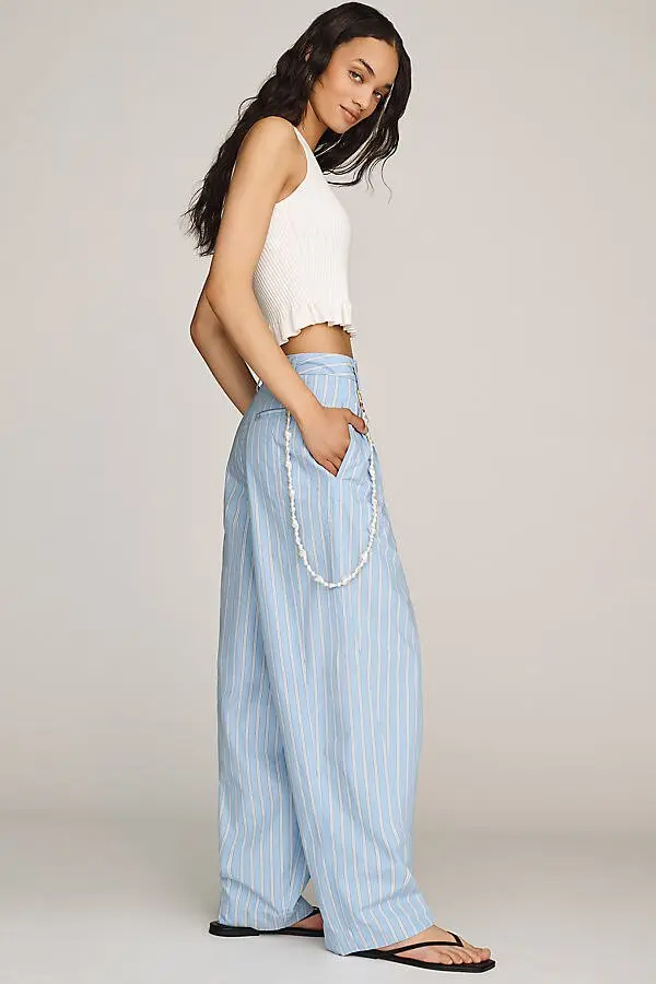 Essentiel Antwerp Jesuis Cotton Barrel Pants