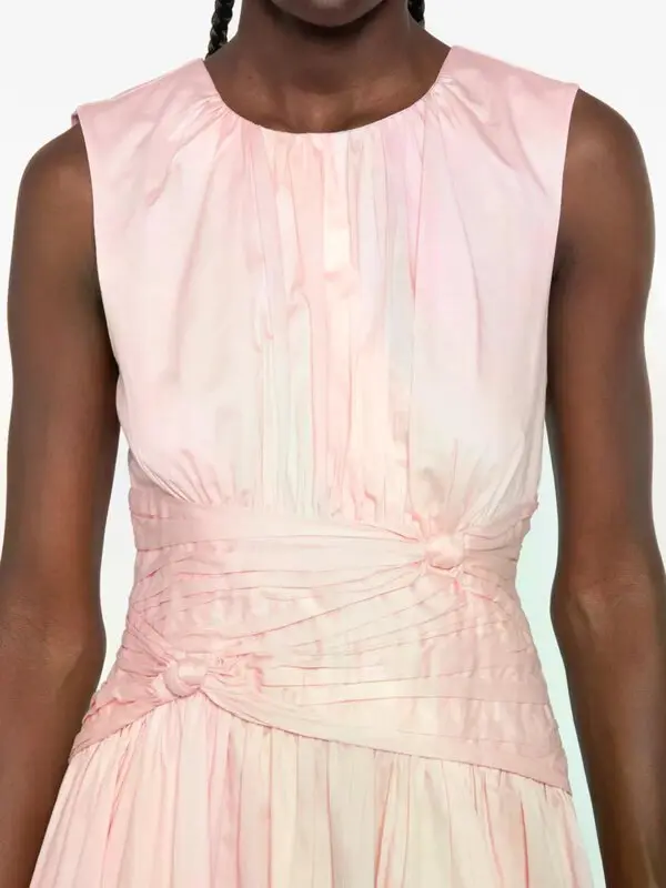 Aje Agatha Knot-detail Midi Dress