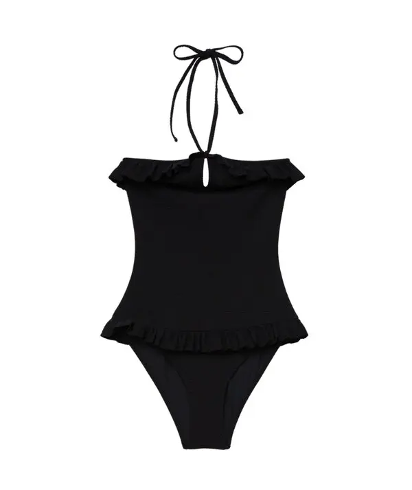 DÔEN Isla Maillot One-piece Swimsuit - Black