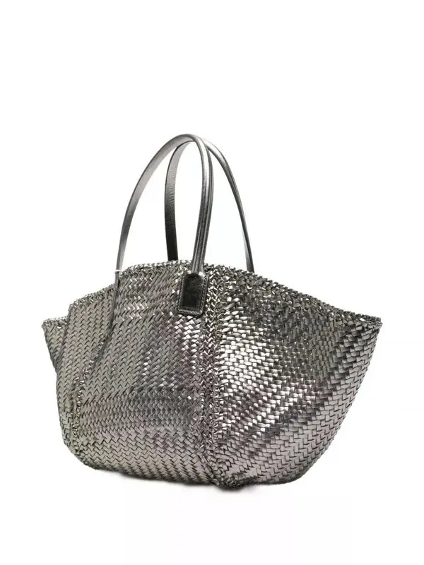 Dragon Diffusion Teresa Woven-leather Tote Bag