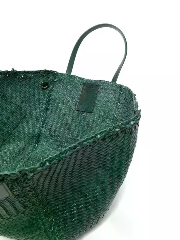 Dragon Diffusion Teresa Woven Leather Tote Bag
