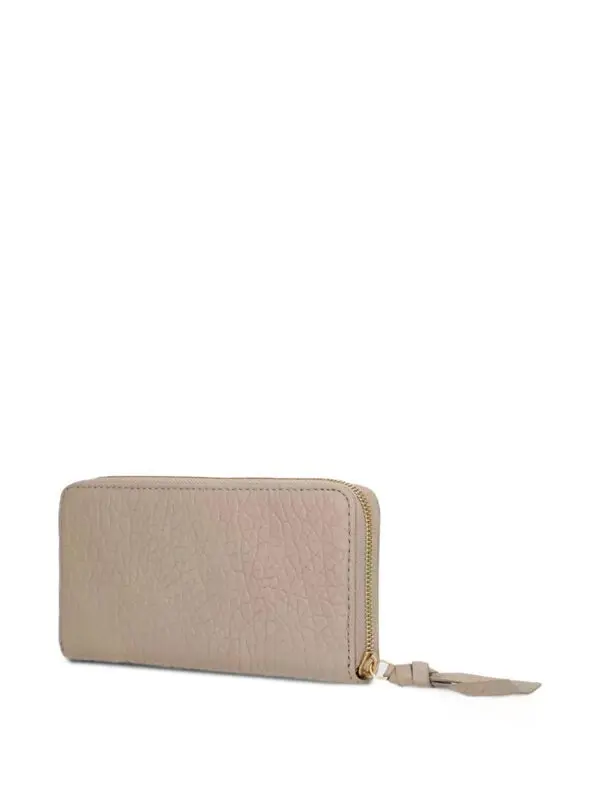 Marc O'polo Logo-patch Pebbled-effect Wallet