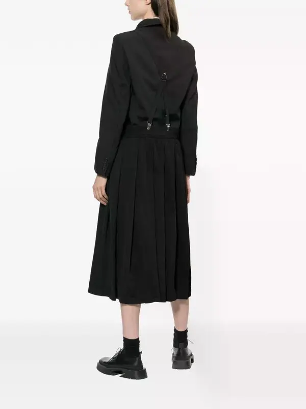Comme Des Garçons Braced Midi Skirt
