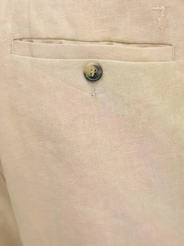 TRUSSARDI Logo Embroidered Shorts
