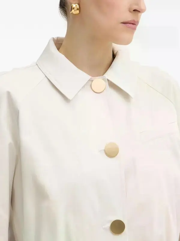 Armani Exchange Raglan Sleeve Button-up Jacket