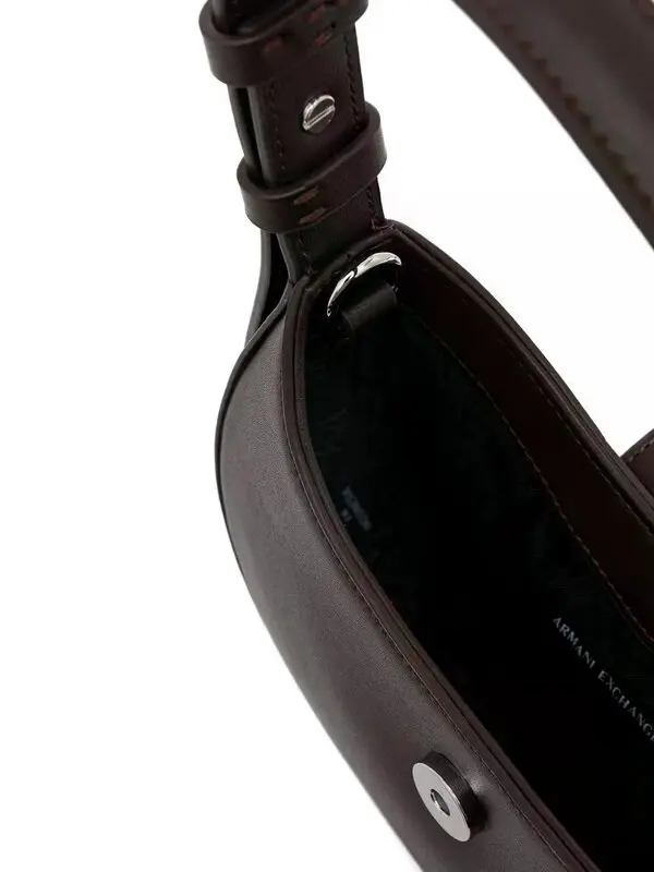 Armani Exchange Logo Plaque Crossbody Bag