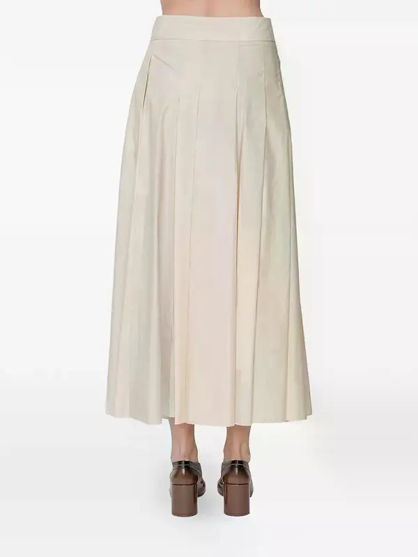 SUSANNE BOMMER Pleated A-line Skirt