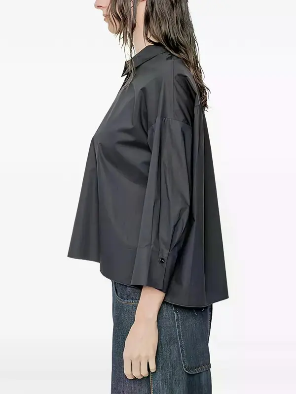 SUSANNE BOMMER Relaxed Fit Gathered Blouse