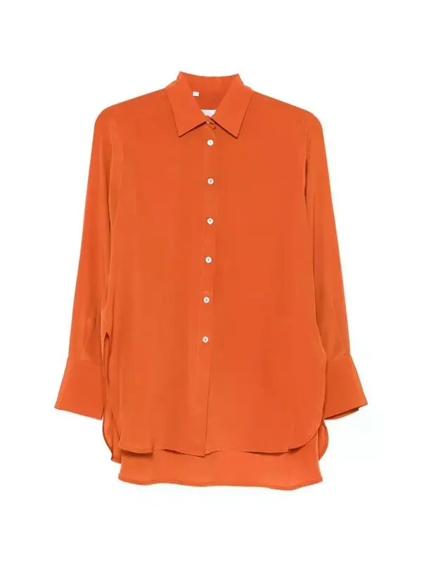 BARBA NAPOLI Long Sleeve Shirt - Orange