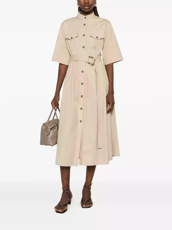 Fedeli Belted Midi Dress
