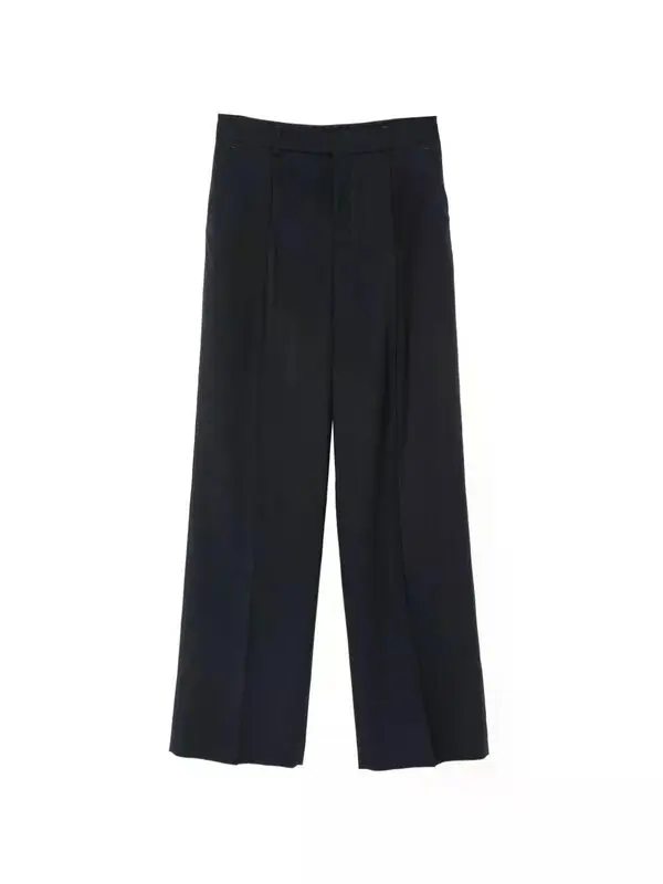 PT TORINO Pleated Wide-leg Trousers