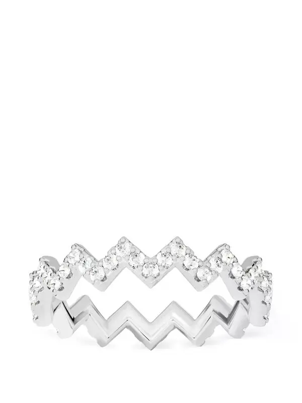 APM MONACO Zigzag Ring - Silver