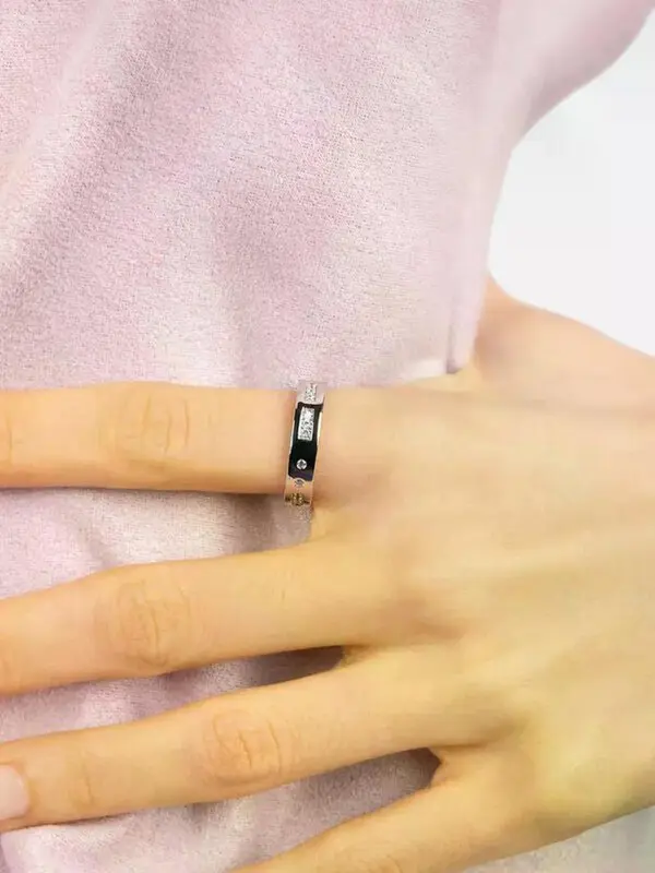 APM MONACO Morse Love Ring
