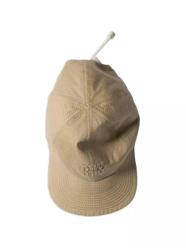 Miu Miu Cotton Baseball Cap