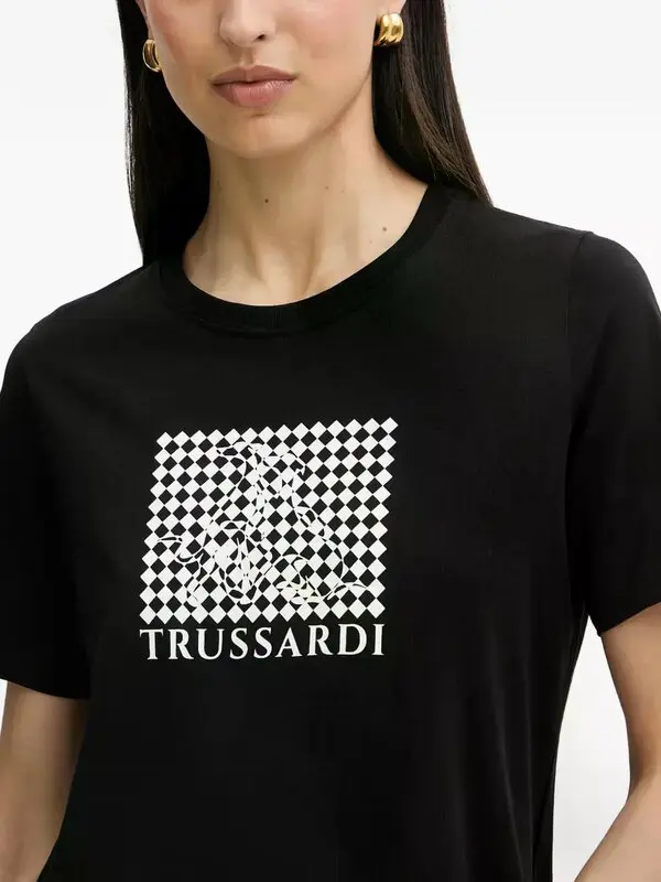TRUSSARDI Logo Print T-shirt