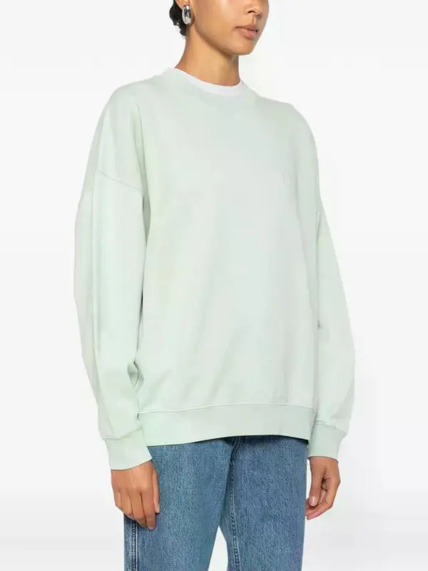 ANINE BING Miles Logo Embroidered Sweatshirt