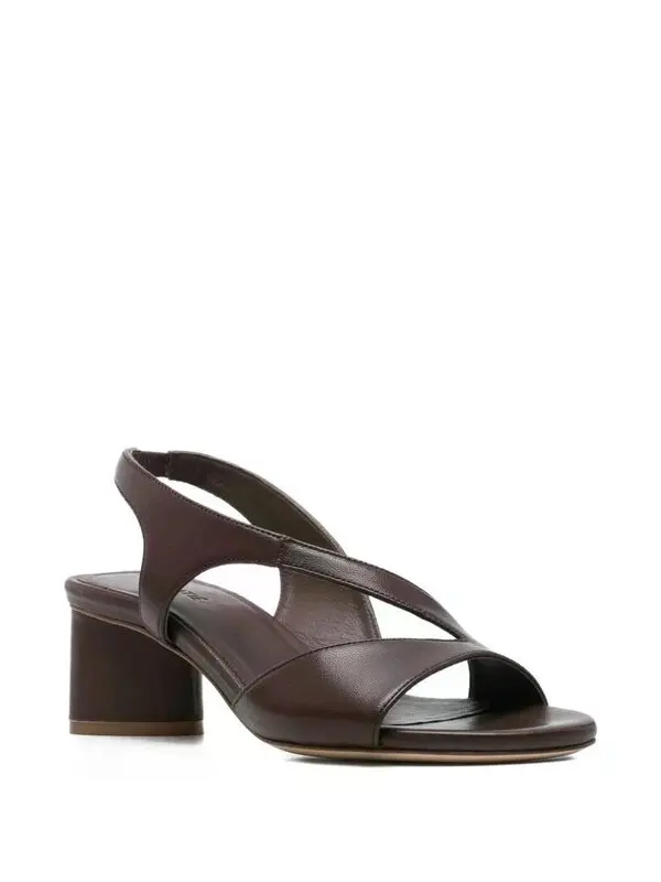 VIC MATIE Baron Slingback Sandals - Brown