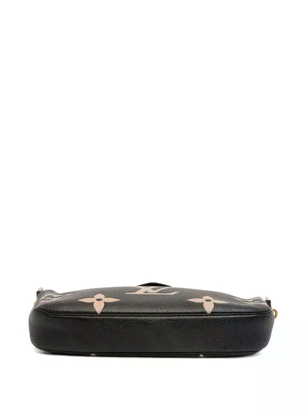 LOUIS VUITTON Monogram Giant Empreinte Bicolor Multi Pochette Accessoires