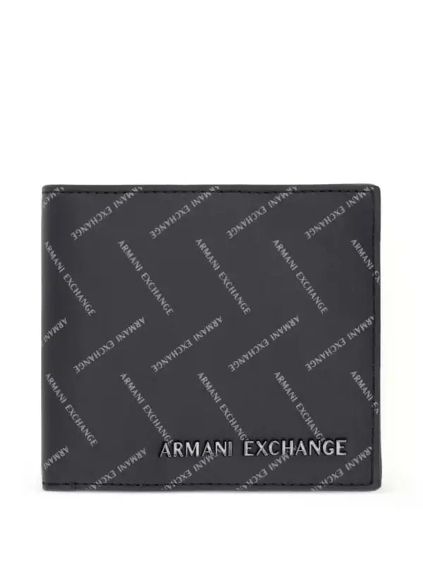 Armani Exchange Logo-print Wallet