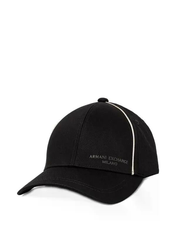 Armani Exchange Logo-lettering Baseball Cap