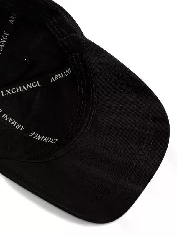 Armani Exchange Logo-lettering Baseball Cap