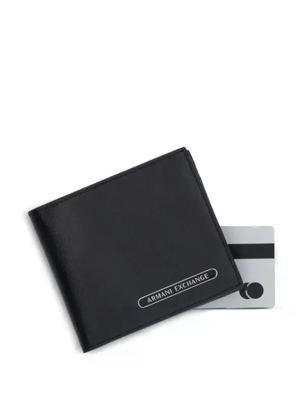 Armani Exchange Logo-lettering Wallet