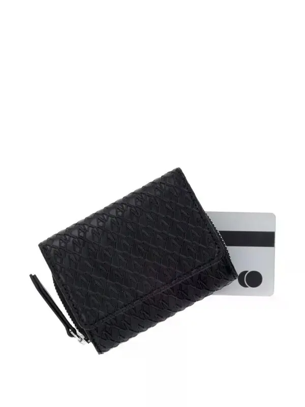 Armani Exchange Logo-debossed Wallet