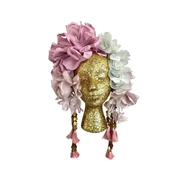 JULIA CLANCEY Bloom Band Headband - Green