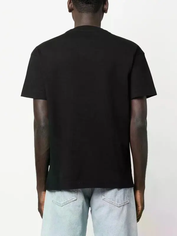 Palm Angels Star Sprayed Logo-print T-shirt