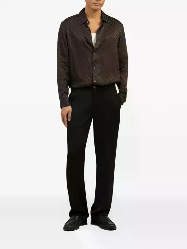 CHE Tidello Jacquard-pattern Shirt