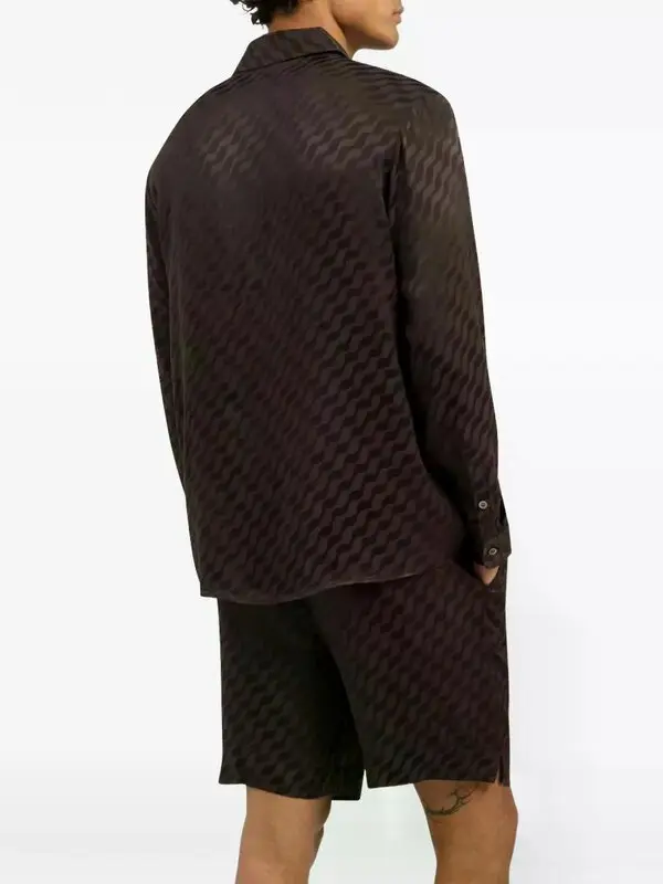 CHE Tidello Jacquard-pattern Shirt