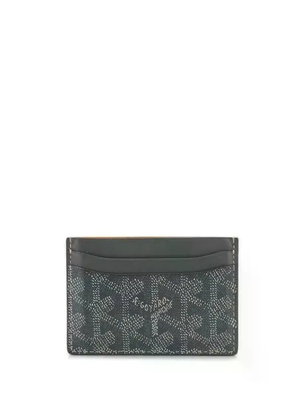 Goyard Saint-sulpice Shroom-print Cardholder - Grey