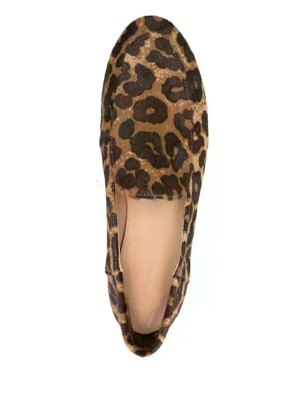 Dear Frances Animal Print Loafers