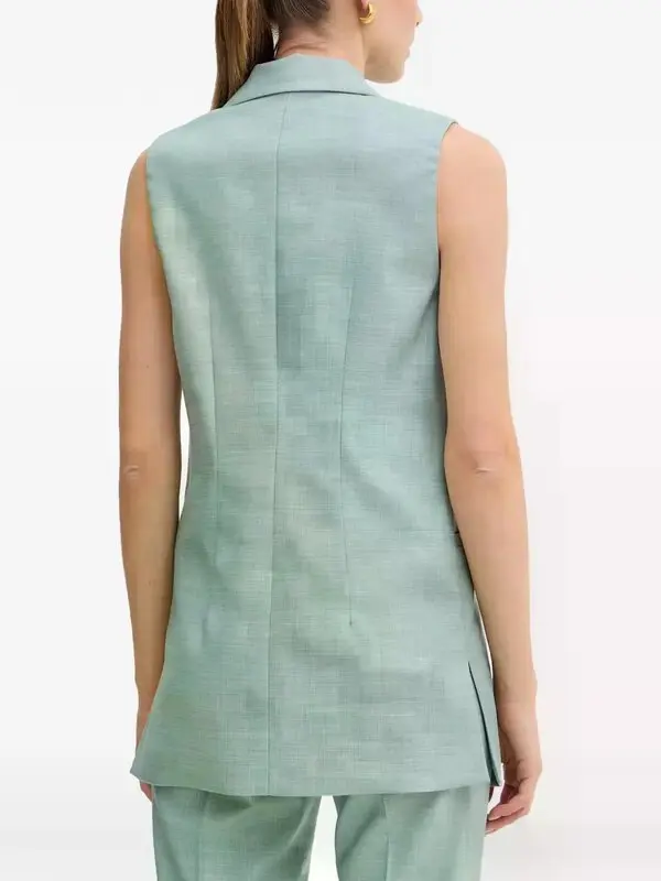 SIMONA CORSELLINI Embellished Button Waistcoat