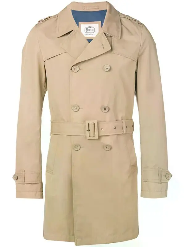 Herno Double Breasted Trench Coat