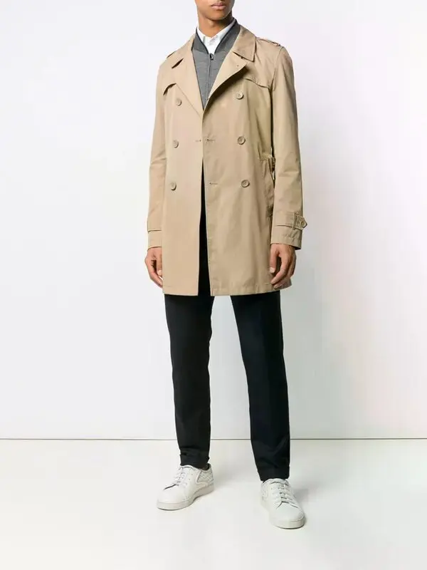 Herno Double Breasted Trench Coat
