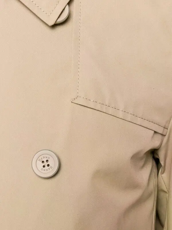 Herno Double Breasted Trench Coat