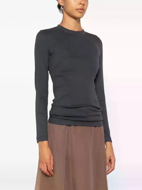 Brunello Cucinelli Monili-trim Long-sleeve T-shirt