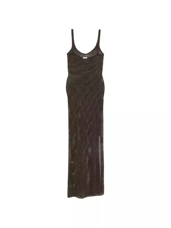 FROM BIKINI Crochet Knit Maxi Dress