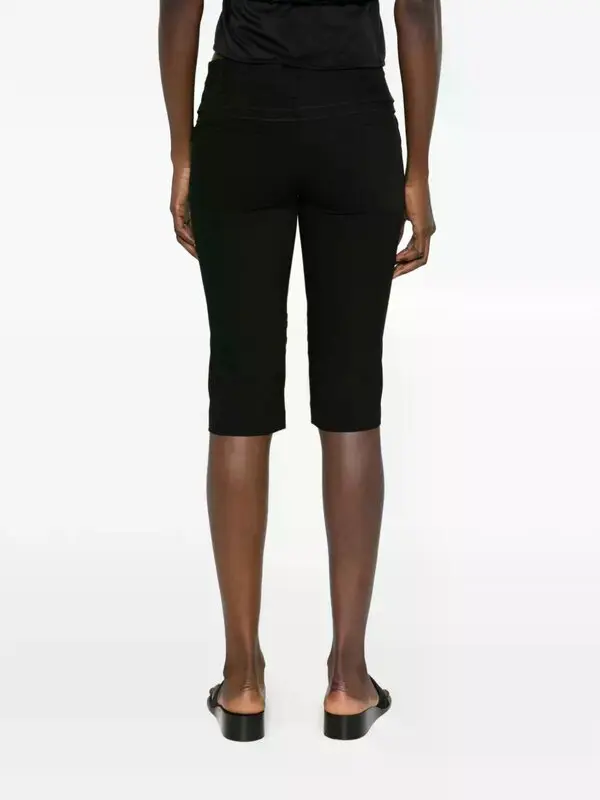 OPEN YY Gathered Capri Shorts